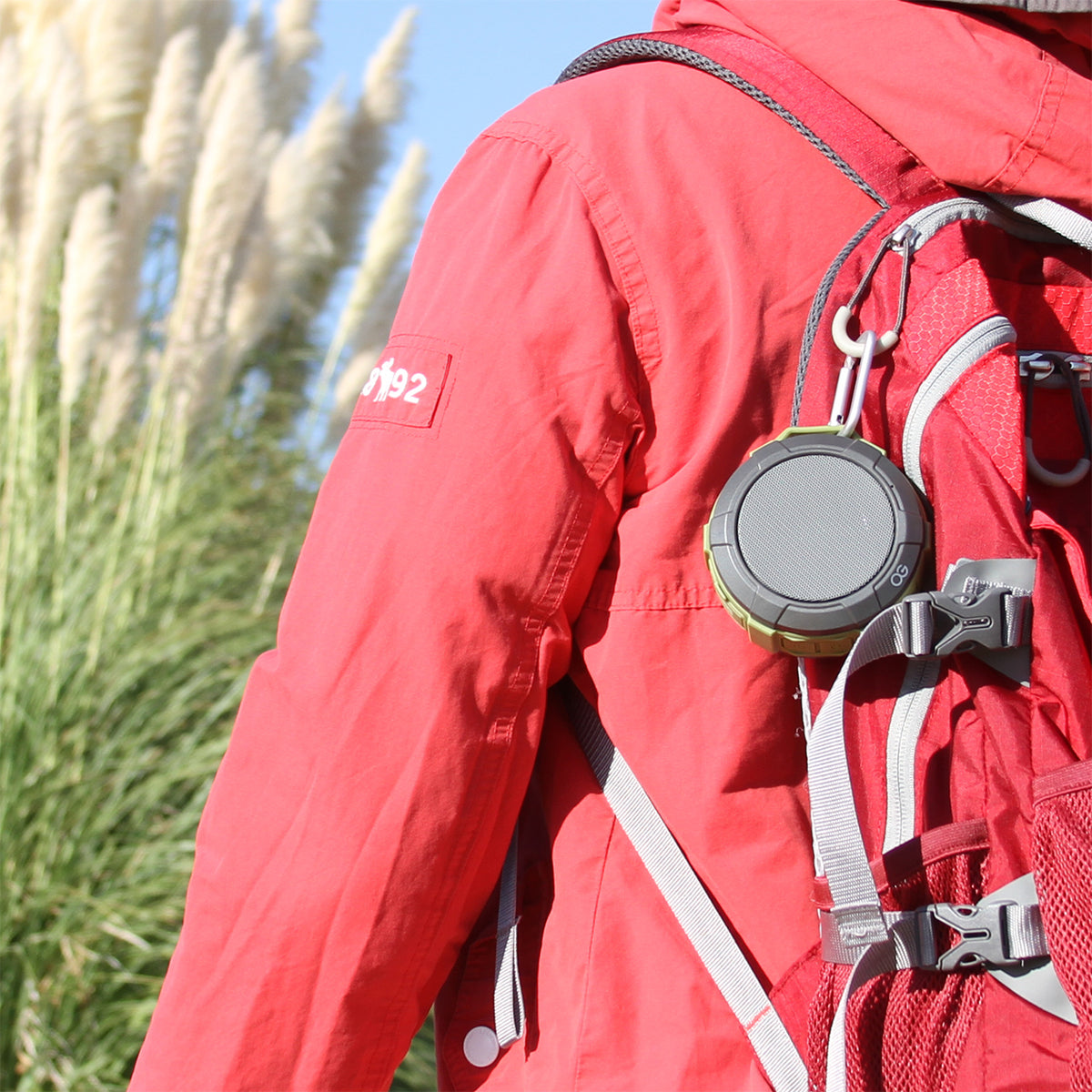 Aeon Bluetooth Speaker Pod [Green/Gray] | Omnigates.com - omnigates.com