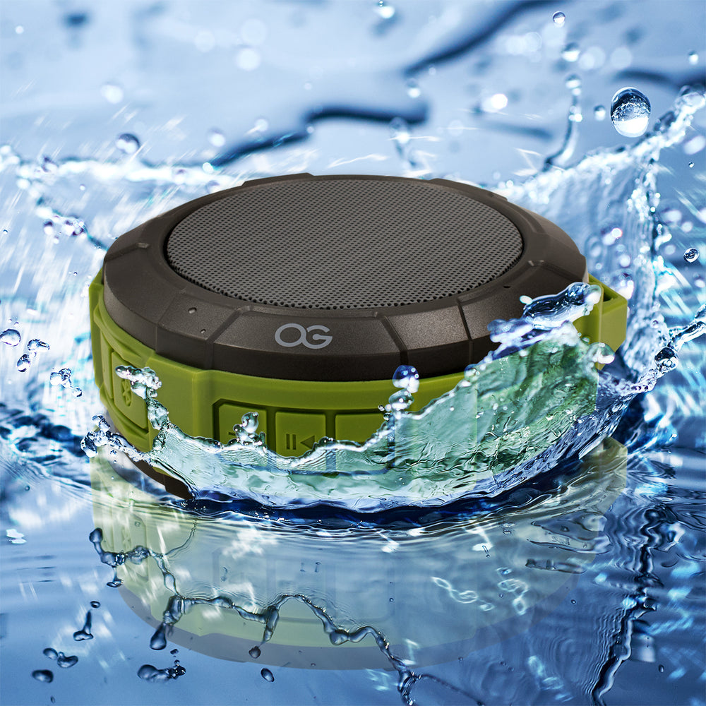 Aeon Bluetooth Speaker Pod [Green/Gray] | Omnigates.com - omnigates.com