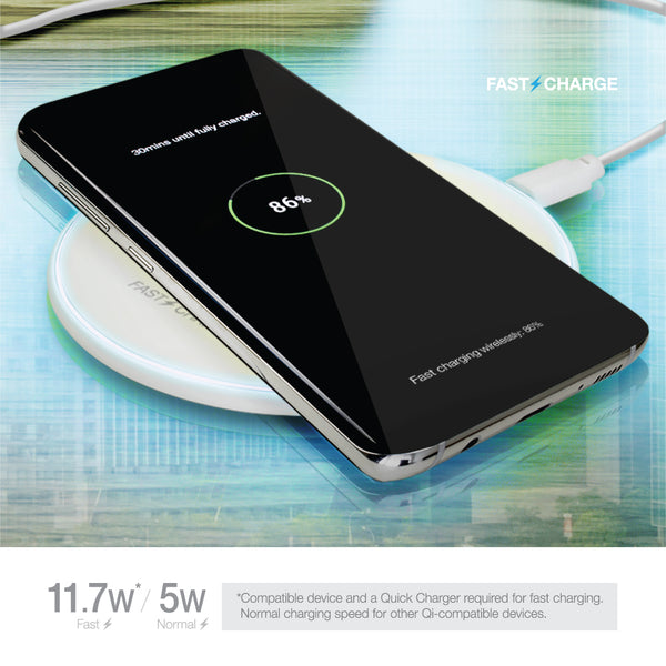 Fast Crystal Wireless Charging Pad, v1 - omnigates.com